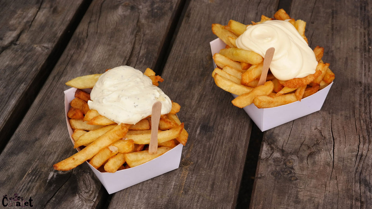 10 meest gekozen frituursnacks bij De Frietchalet